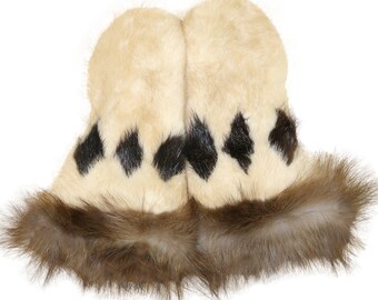 Glacier Wear Alaska Musher Mittens Beaver & Wolverine Mts1005 - Etsy