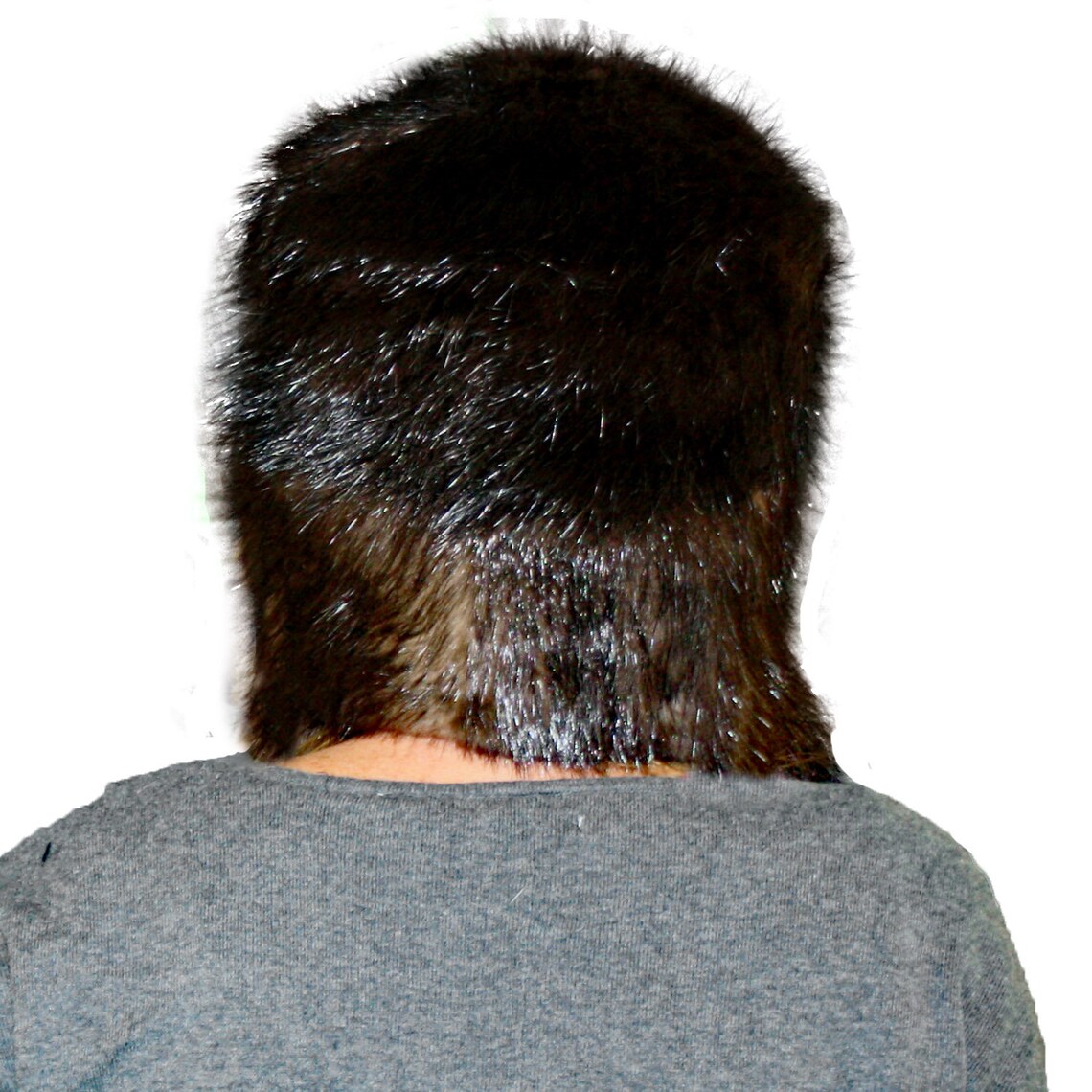 Glacier Wear Natural Black Beaver Fur Russian Trooper Hat | Etsy