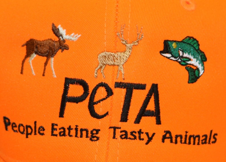 Glacier Wear Our Own Version of PETA Hat Hunter Orange | Etsy