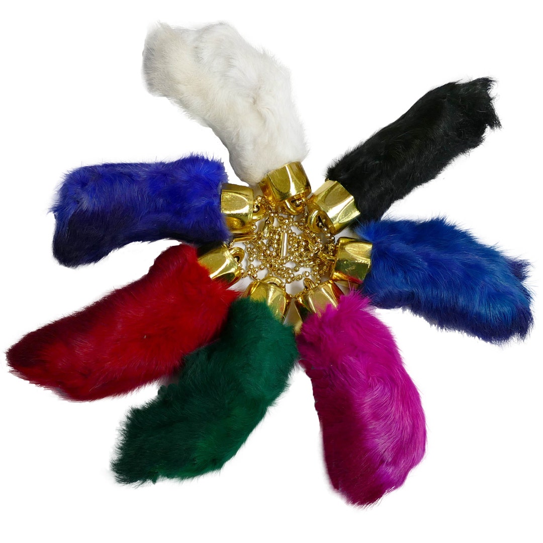 Glacier Wear RABBIT FOOT KEYCHAIN Rbt1600kch - Etsy