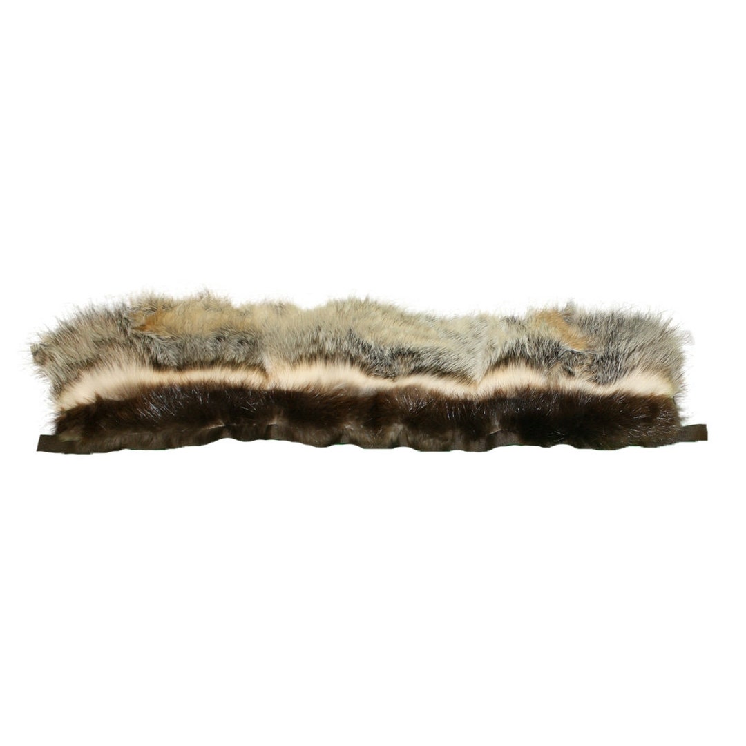 Glacier Wear Beaver Badger Coyote Fur Ruff - 28 Inch - Bgr1600cty - Etsy