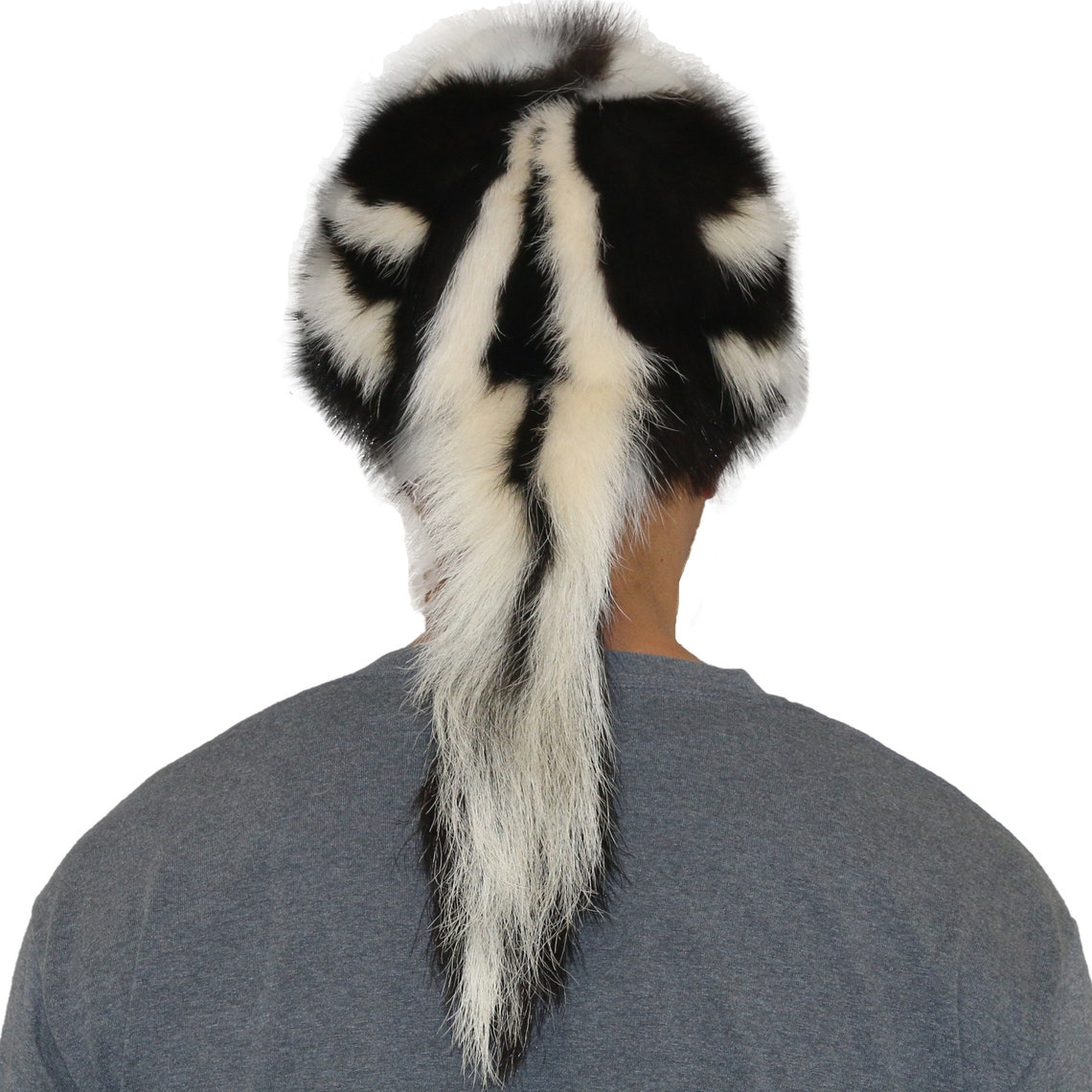 Skunk Daniel Boone Style Fur Hat- Hts1820 - Etsy