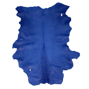 Glacier Wear Leather Buckskin Hide First Quality Blue Lth1954 - Etsy