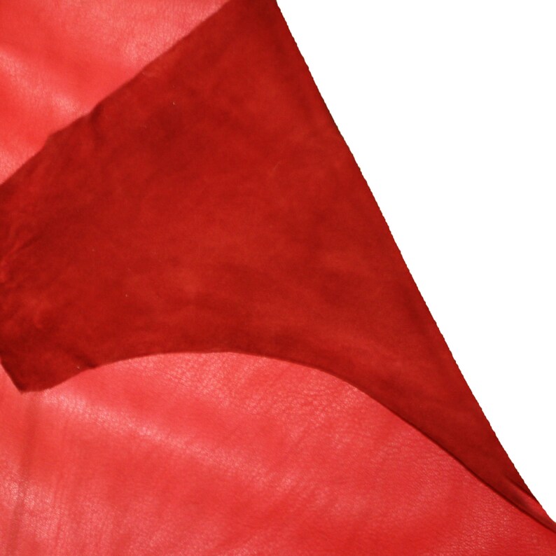 Glacier Wear Pre-cut Leather Buckskin Hide Red Lth3006 - Etsy