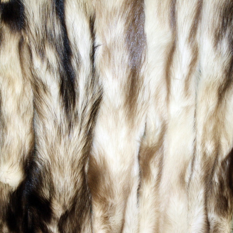 Glacier Wear Fitch Ferret Pole-cat Pelt Hide Fur Mnk0999 - Etsy