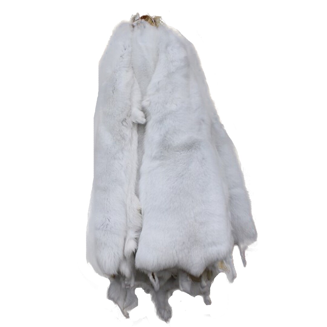 Glacier Wear Premium Label Saga White (blue Shadow) Fox Pelt - Fxx2030 ...