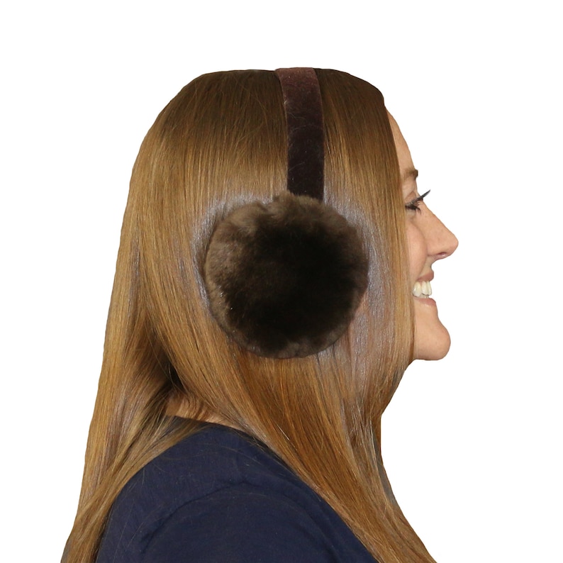 Glacier Wear Natural Sheared Beaver Fur Ear Muffs Mff1030 - Etsy