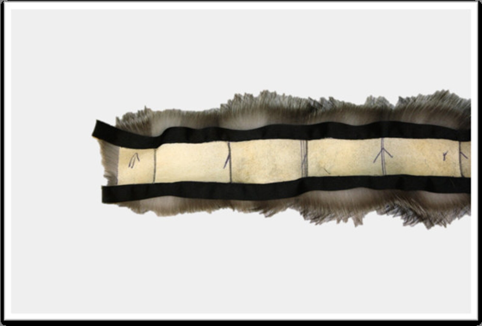 Glacier Wear Blue Frost Fox Fur Ruff 28 Inches Fxx115 - Etsy