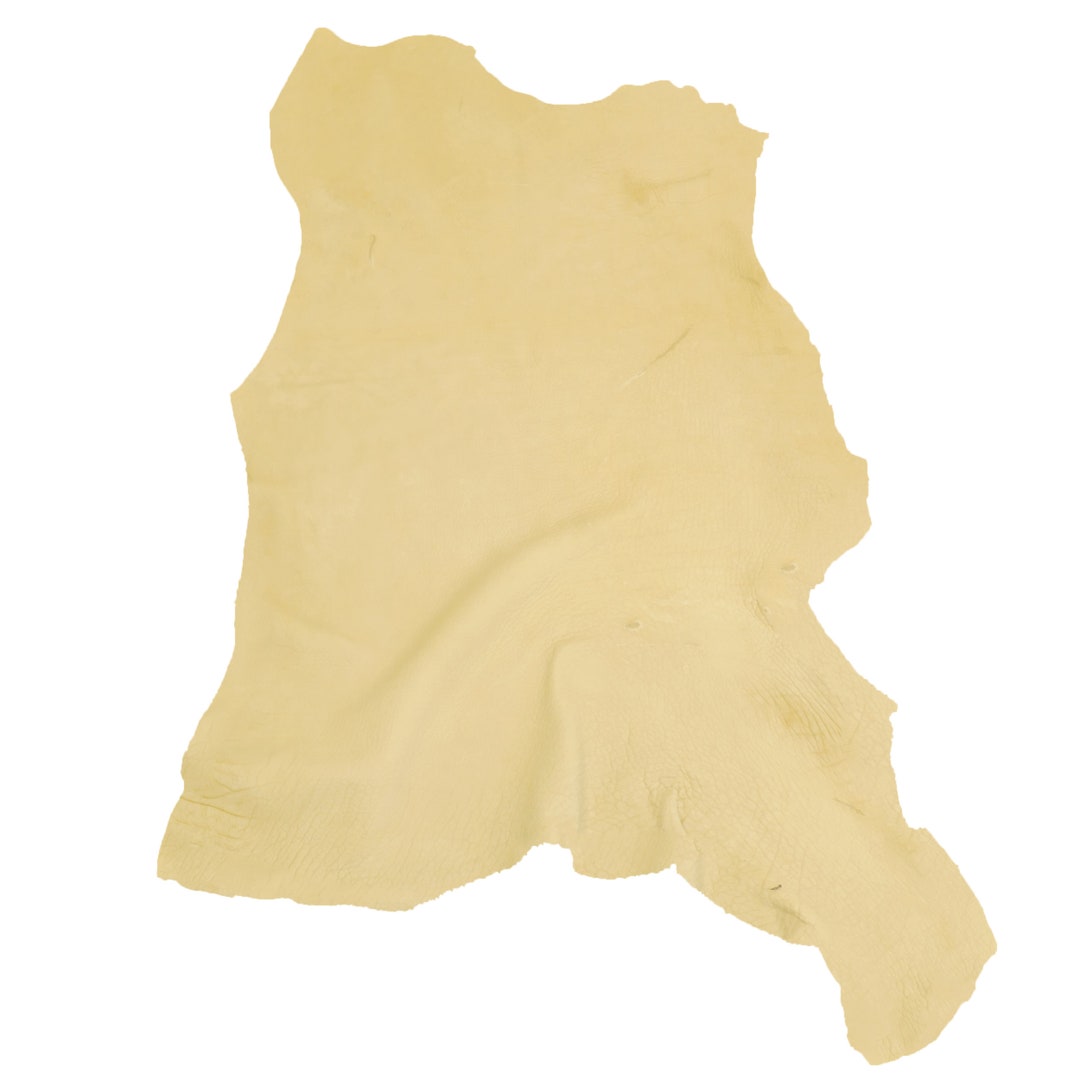 Glacier Wear Buffalo Leather Buckskin Hide First Quality Palomino 6-8 ...