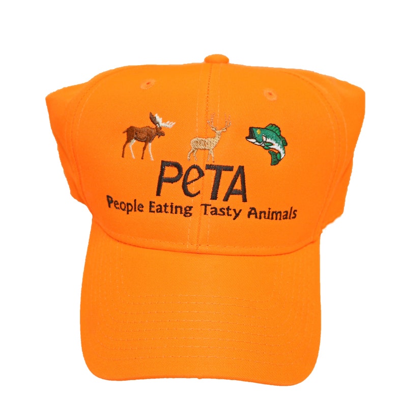 Glacier Wear Our Own Version of PETA Hat Hunter Orange | Etsy
