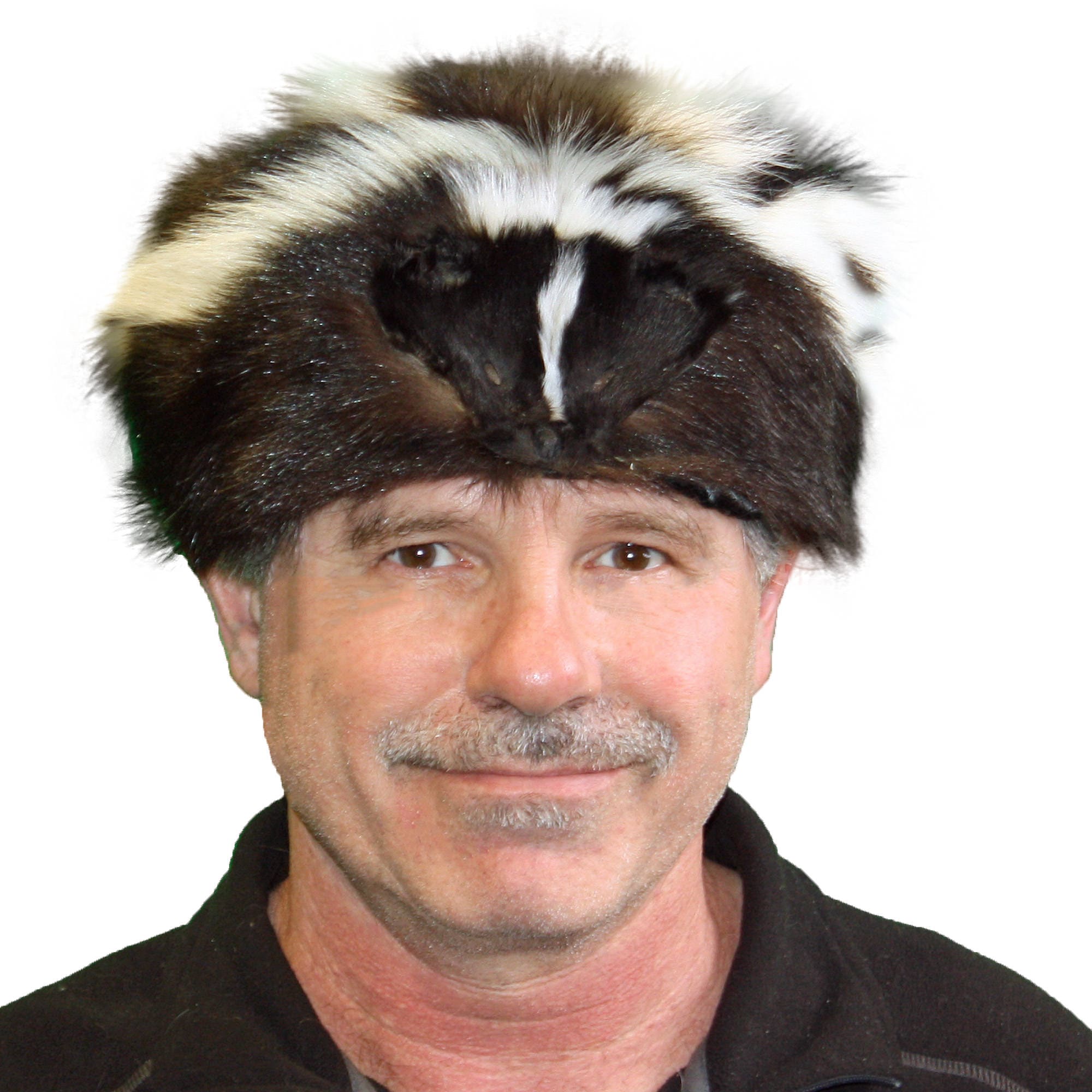 Glacier Wear Skunk Fur Davy Crockett Hat | Etsy