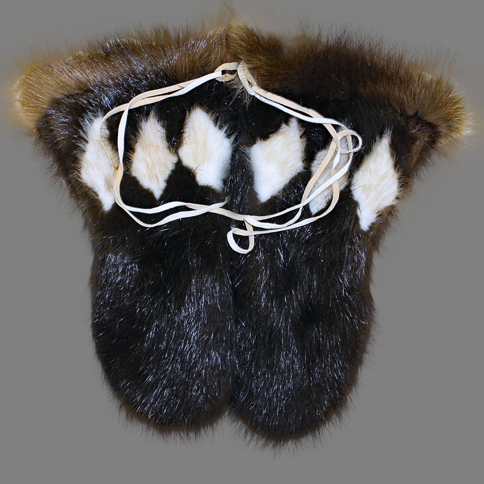 Glacier Wear Alaska Musher Mittens Beaver & Wolverine Mts1005 - Etsy