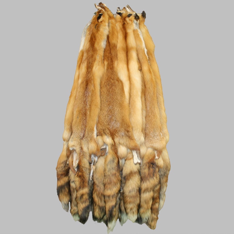 Glacier Wear Wild Red Fox Fur Pelt - Fxx7000 - Etsy