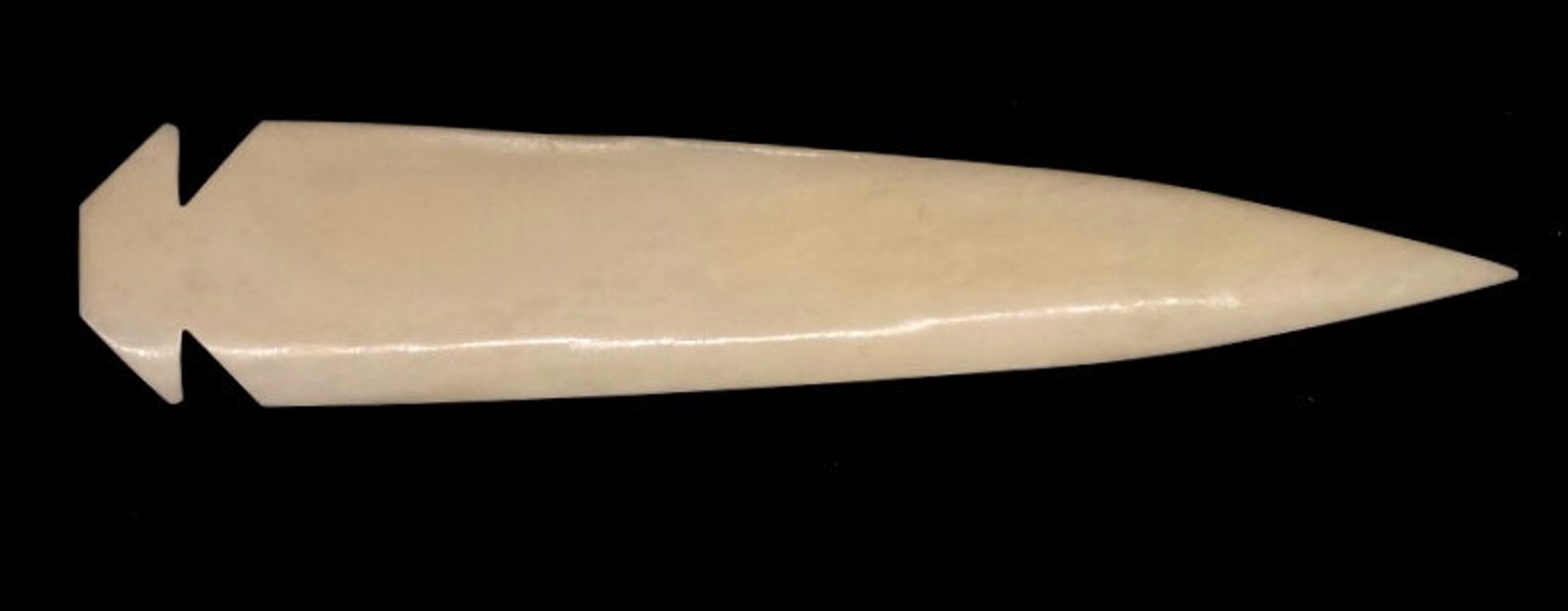 Real Bone Carved Spear/knife Point - Etsy
