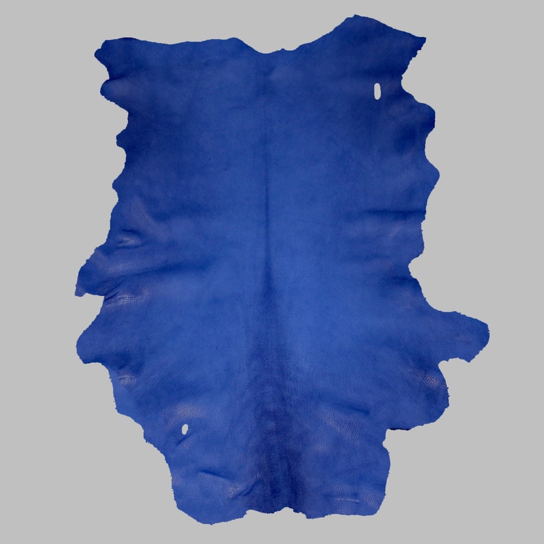 Glacier Wear Leather Buckskin Hide First Quality Blue Lth1954 | Etsy