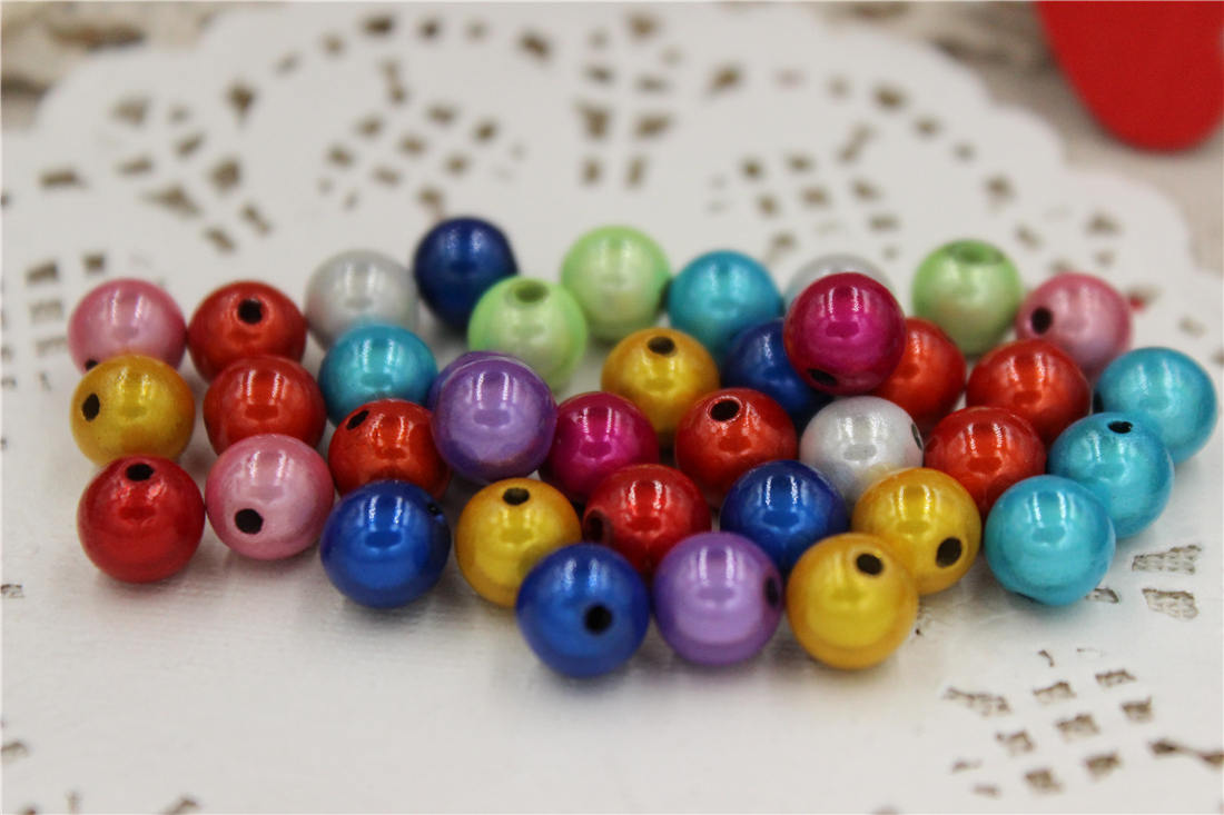 60 Pcs Beads Acrylic Magic Miracle Round Multicolor 10mm - Etsy UK