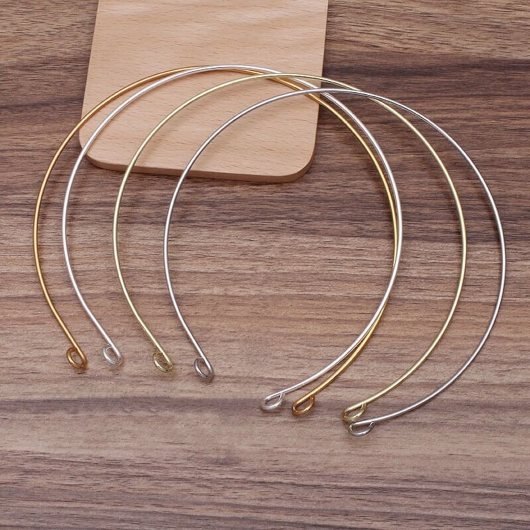 Bulk 20 Pcs Necklace Chaplet Head Crown Metal Brass Wire for Jewelry ...