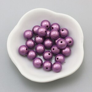 Beads Acrylic Magic Miracle Round Multicolor 16mm 12 Colors Option - Etsy