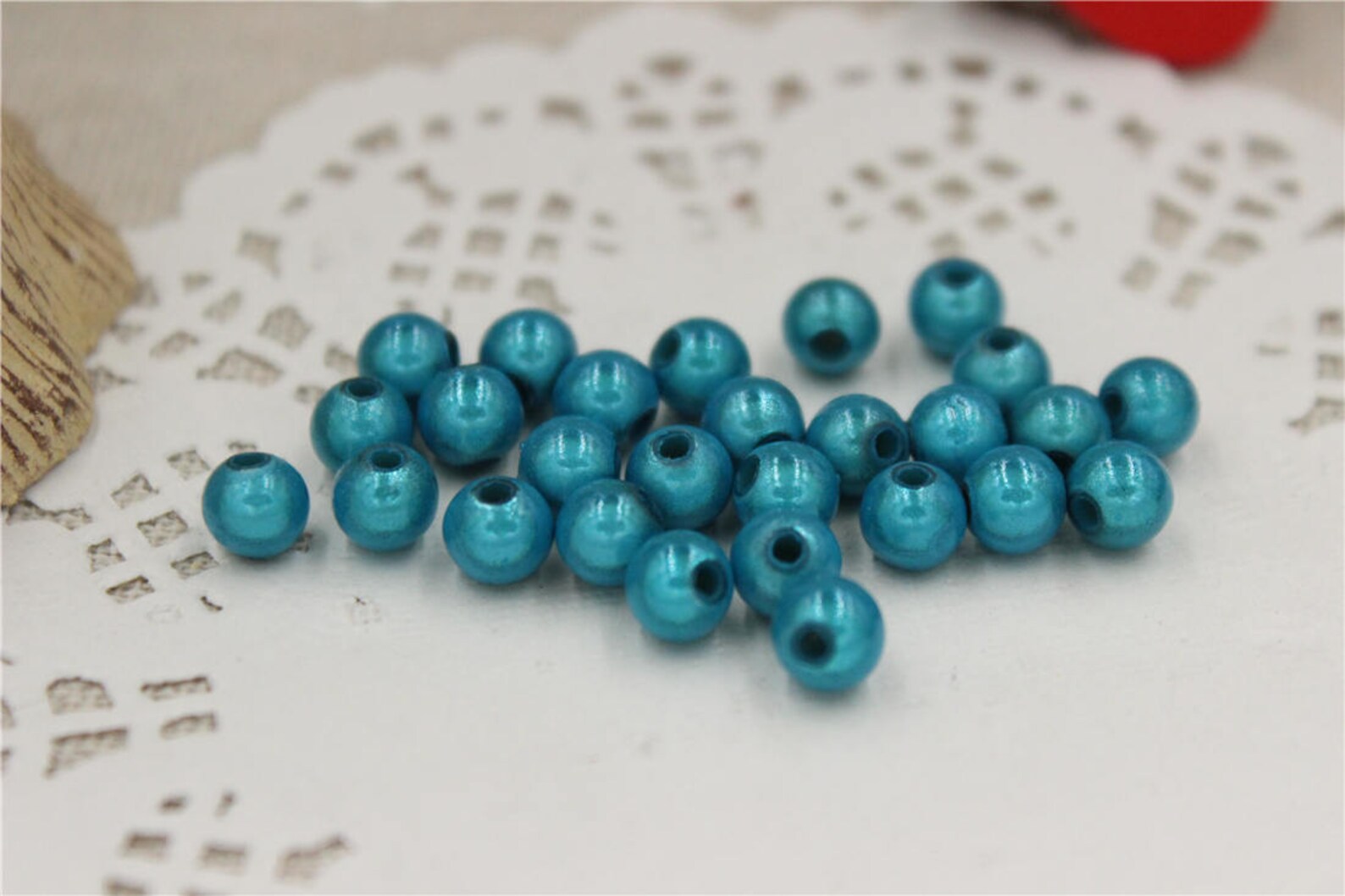 Beads Acrylic Magic Miracle Round 6mm Color Option 15 Colors - Etsy