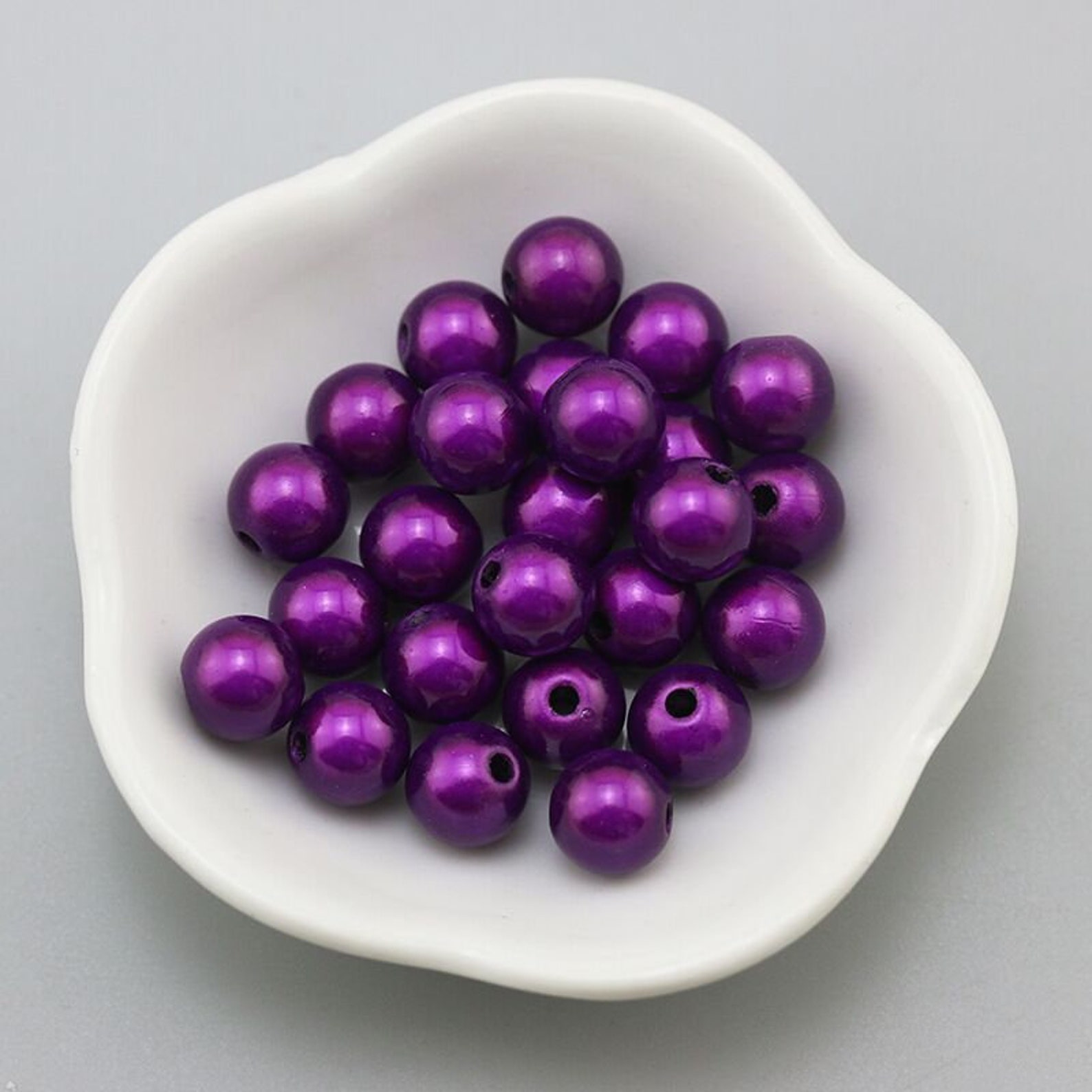 Beads Acrylic Magic Miracle Round Multicolor 16mm 12 Colors Option - Etsy