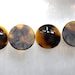 2 Pcs Tortoise Shell Cabochon Acetate Acrylic Round 20mm - Etsy