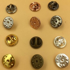 Bulk 200 Pcs Tie Pin, Lapel Pin Tie Tack, Bezel Blank,back Brooch ...