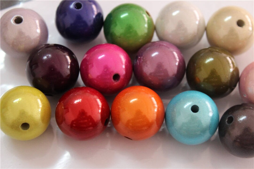 Acrylic Magic 3D Miracle Beads Round 20mm Colors Option - Etsy