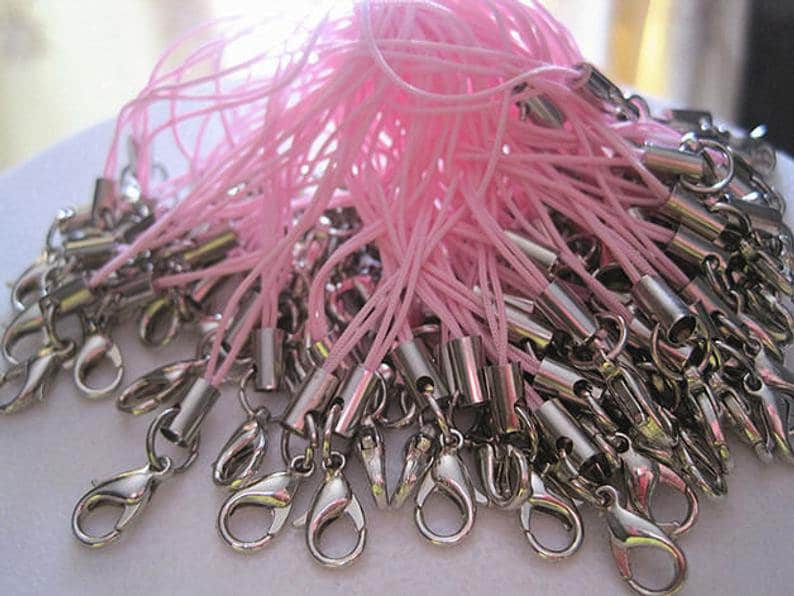 Mobile Cell Phone Cords Strap with Lobster Clasp 70mm color | Etsy