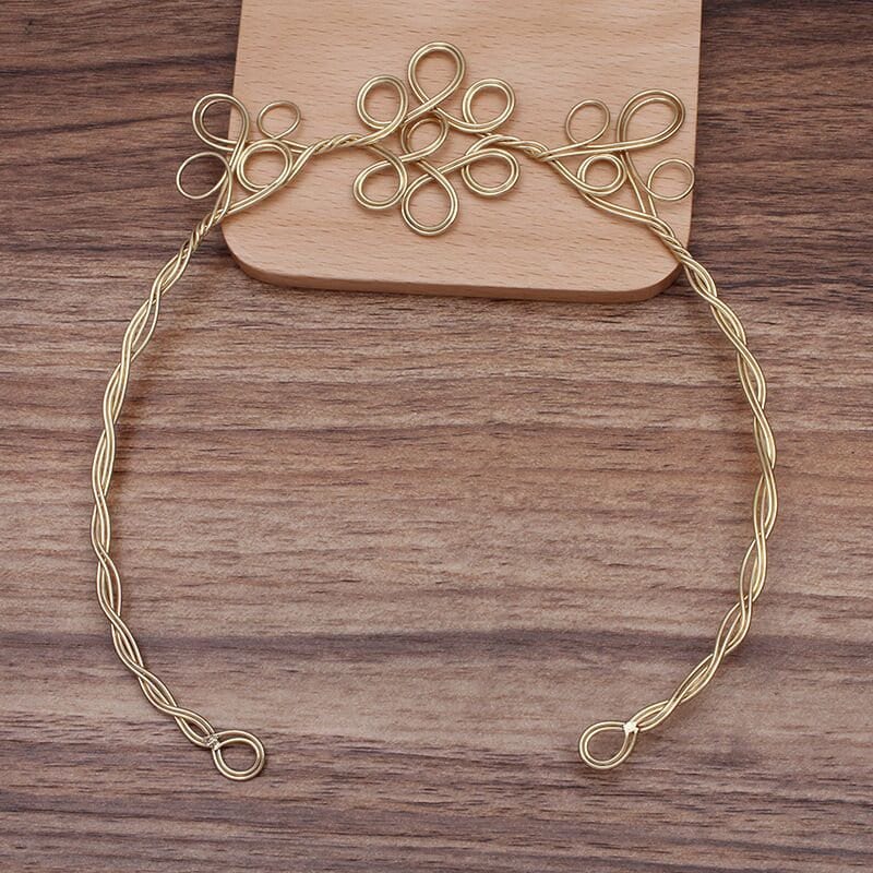 3 Pcs Necklace Chaplet Head Crown Metal Laiton Wire for - Etsy