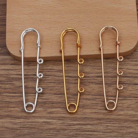 Bulk 20 Pcs Brooch Settings With Ring Connector Blanks - Etsy