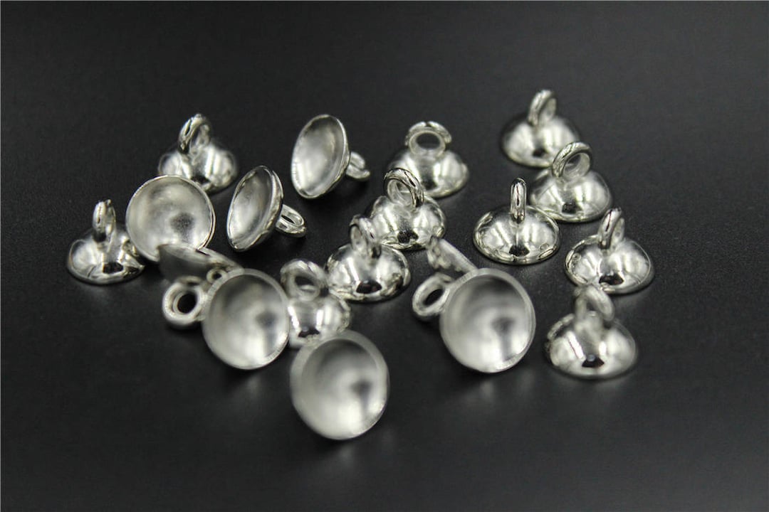 100 Pcs Caps for Glass Globe Vials,glass Globe Bottles,glass Ball ...