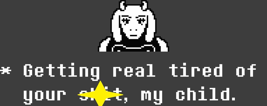 PDF Pattern - Undertale Inspired Cross Stitch - Etsy