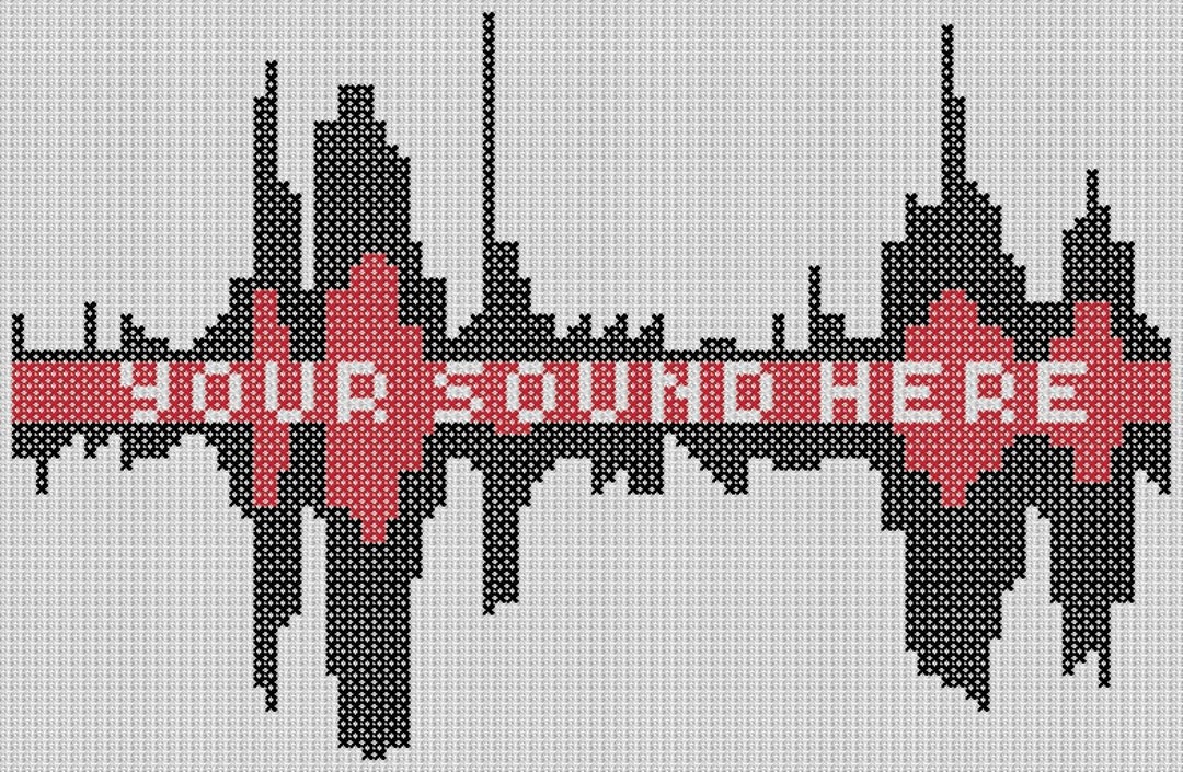 PDF Pattern - Sound Wave - YOU CHOOSE - Etsy