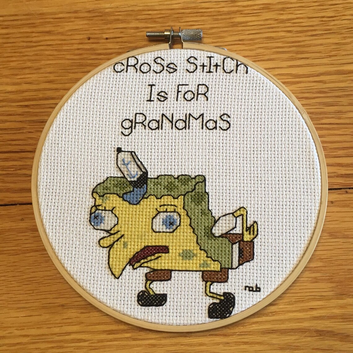 PDF Pattern Mocking Spongebob | Etsy