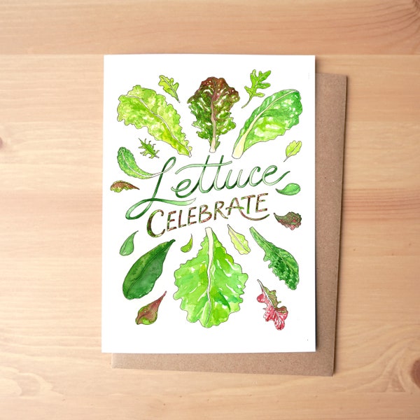 Lettuce Celebrate - Etsy