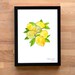 Lemon Watercolor Print, Kitchen Art for Citrus Lover, Illustrated ...