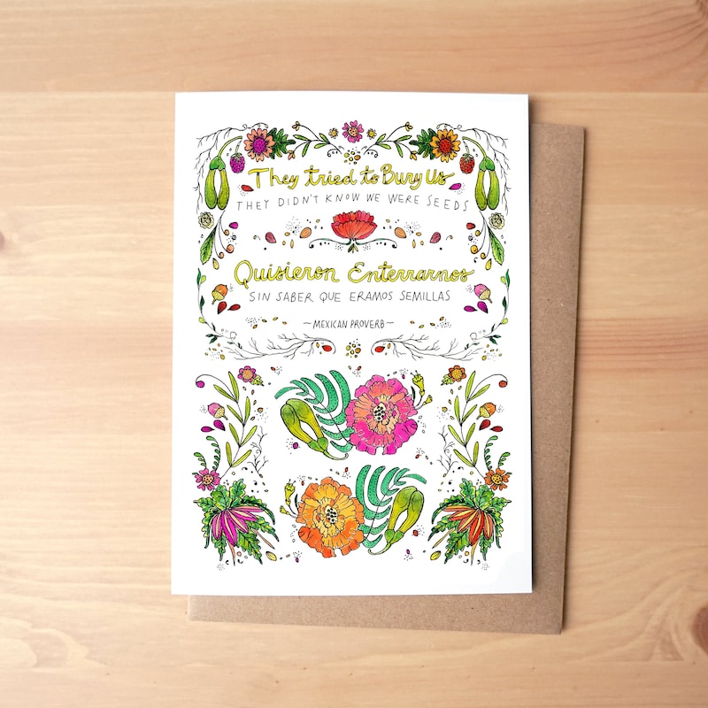 Mexican Proverb - Etsy