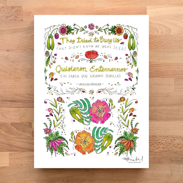 Mexican Proverb - Etsy
