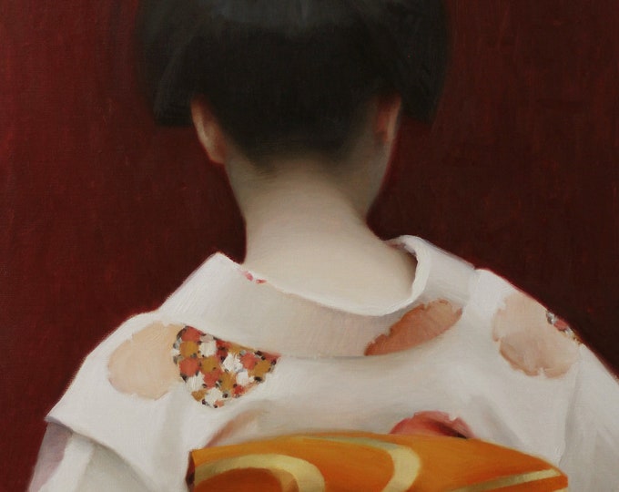 Sakkou - Signed 8" X 10" Print of an Original Oil Painting - Japanese ...