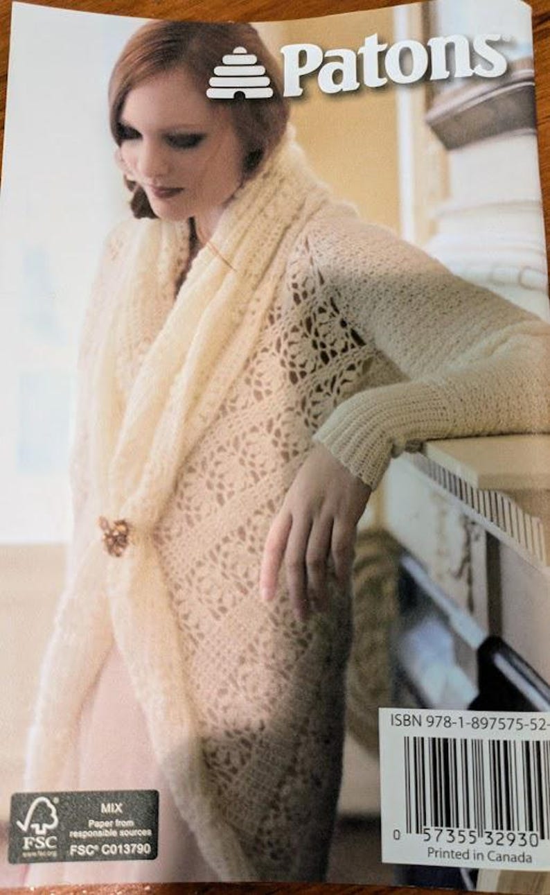 Patons Breathtaking Lace 500879DD Crochet Knitting Patterns Book Women ...