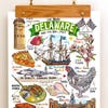 Florida Print, State Symbols, Illustration, State Art, Key West,miami ...