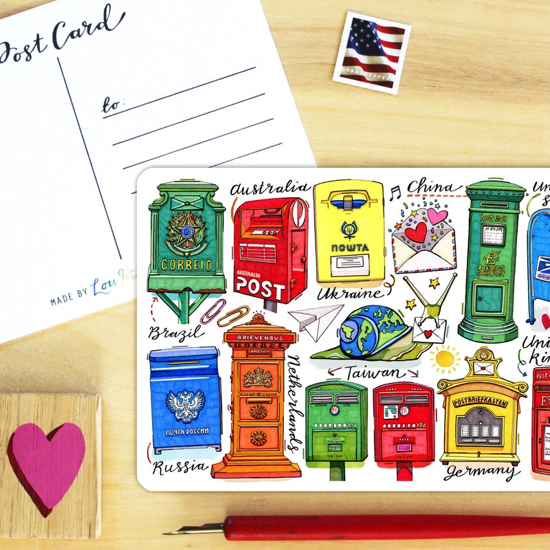 Mailbox for Cards - Etsy