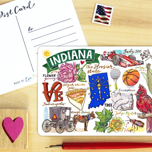 Mississippi State Postcard. - Etsy