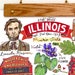 Illinois Print, State Symbols, Home Decor, Illustration, the Prairie ...