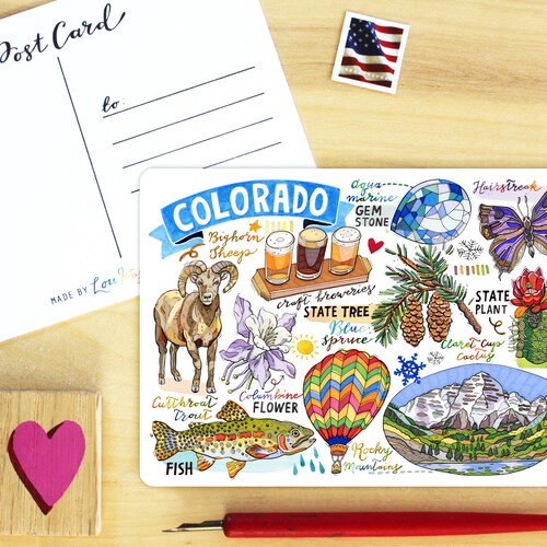 Louisiana State Postcard. - Etsy