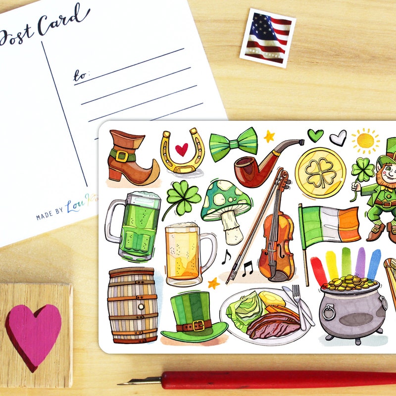 Kids Postcard - Etsy