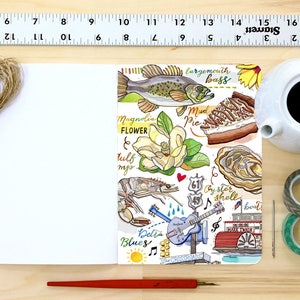 Mississippi Notebook. Blank Journal. Gift. State Symbols. - Etsy