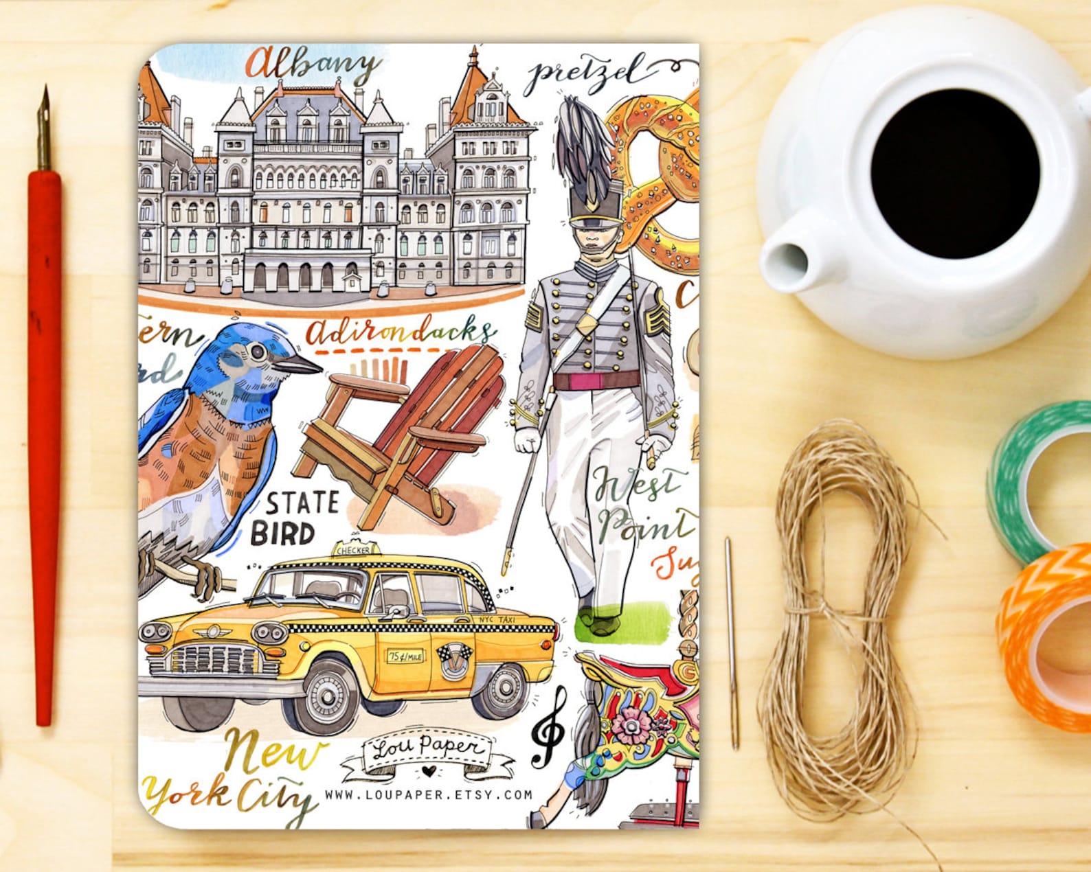 New York Notebook. | Etsy