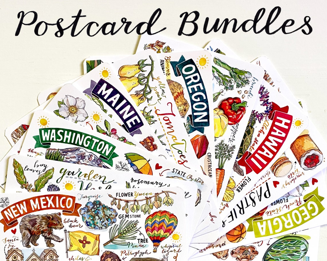 Postcard Bundle. Special Offer. | Etsy