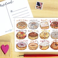 Sweet Treat - 5 Postcard Set - Etsy